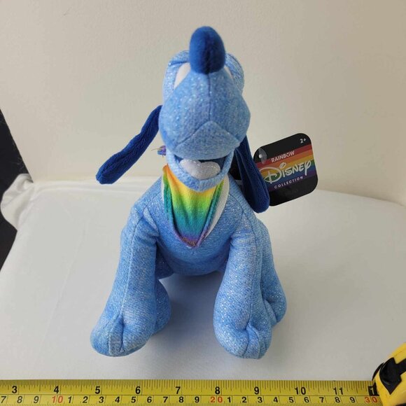 Toys | New Disney Pluto Plush Toy Rainbow Collection Pride 8 Blue With ...